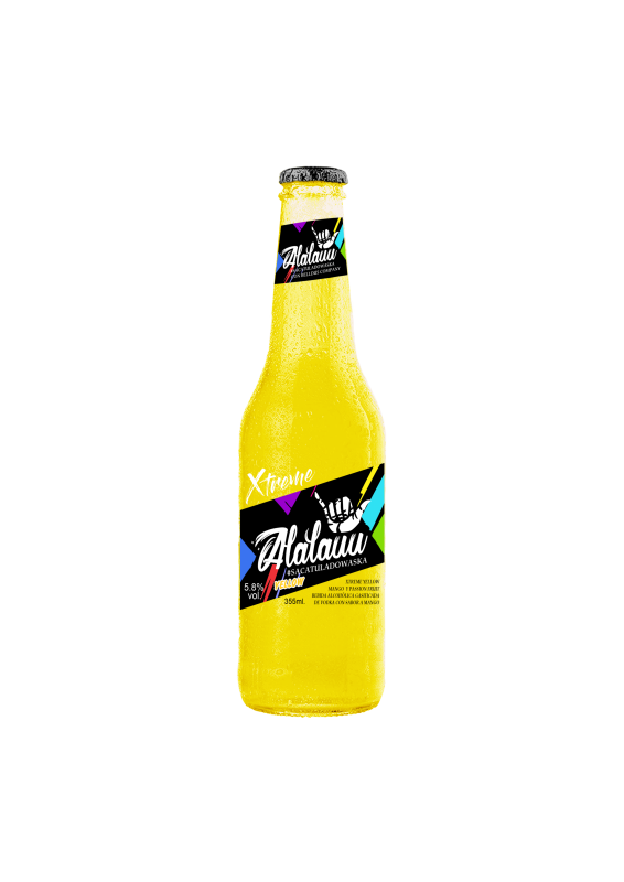 ALALAU EXTREME YELLOW "MANGO Y PASSION FRUIT" BEBIDA ALCOHOLICA ...