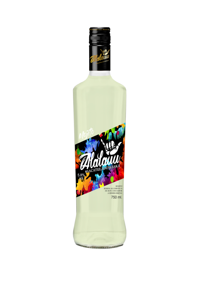 ALALAU MOJITO DE RON CON SABOR A HIERBA BUENA 355 - Belldus Company