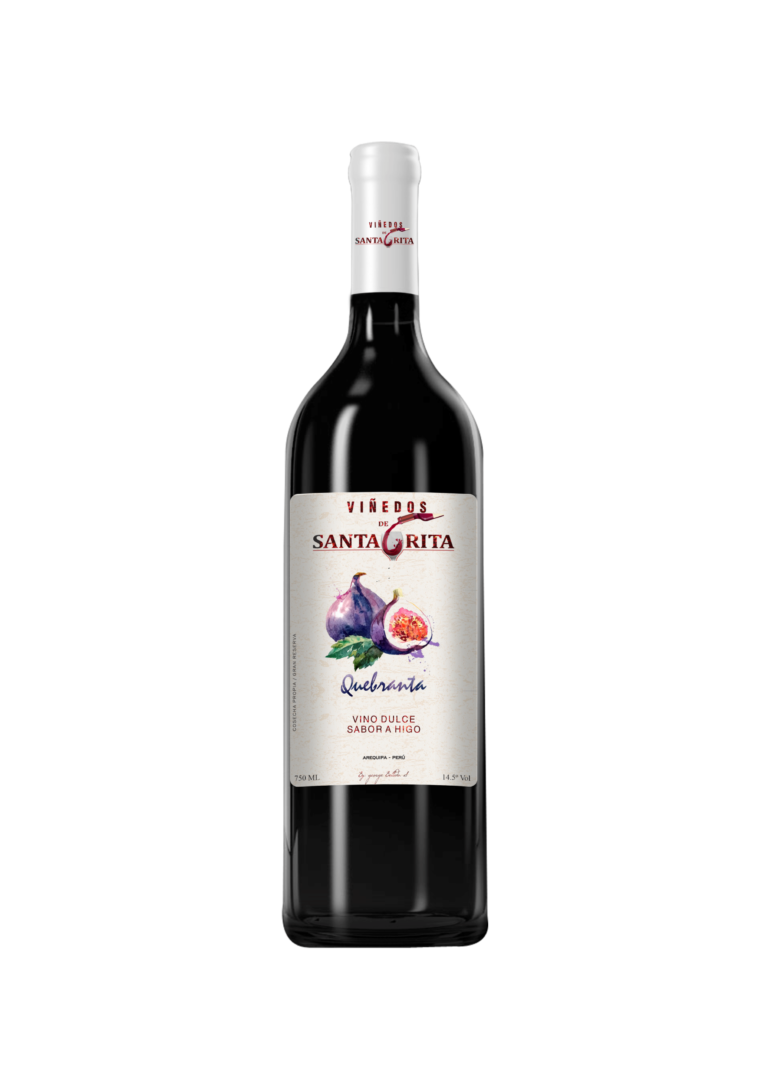 VIÑEDOS DE SANTA RITA VINO TINTO DULCE CON SABOR A HIGO UVA QUEBRANTA ...