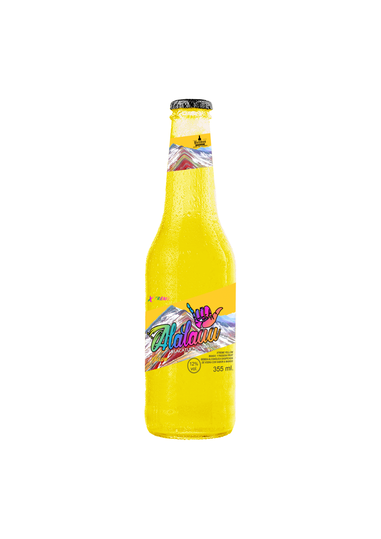 ALALAU EXTREME YELLOW "MANGO Y PASSION FRUIT" BEBIDA ALCOHOLICA ...