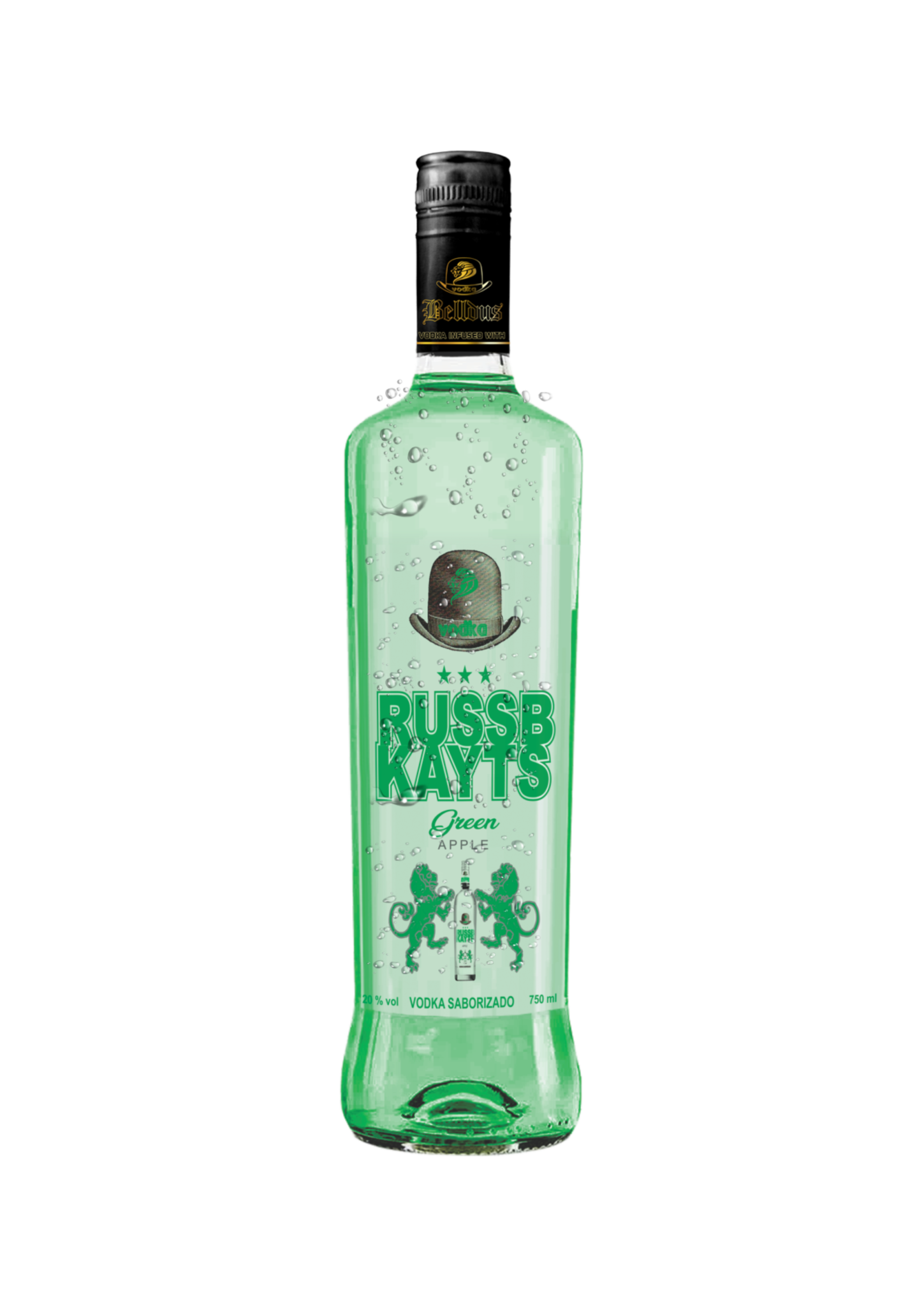 VODKA RUSSB KAYTS SAB. GREEN APPLE - Belldus Company